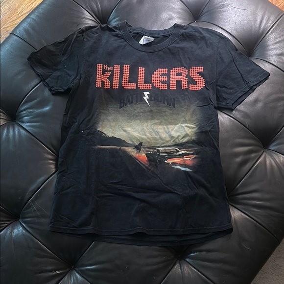 Shirts | The Killers Black Graphic 212 Us Tour Tshirt | Poshmark